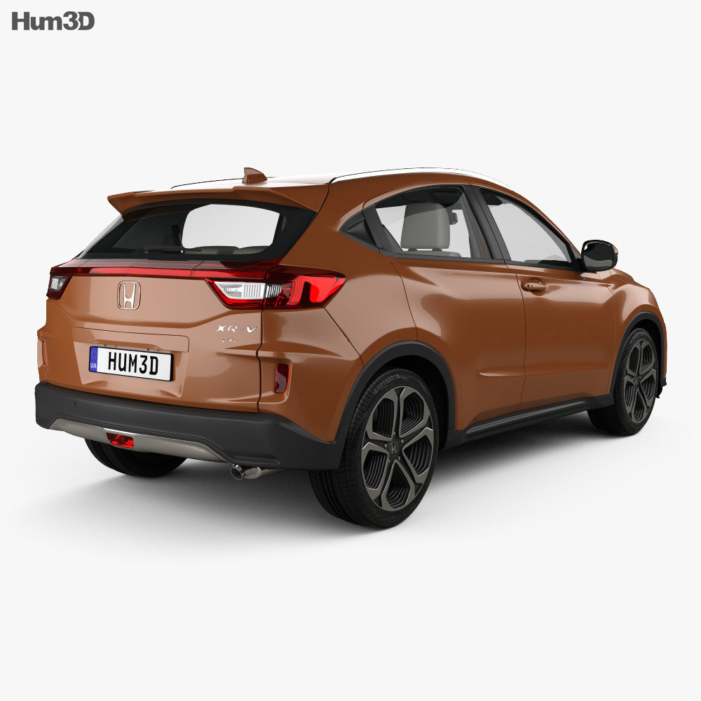 Honda XR-V with HQ interior 2018 3D model - Download Crossover SUV on ...