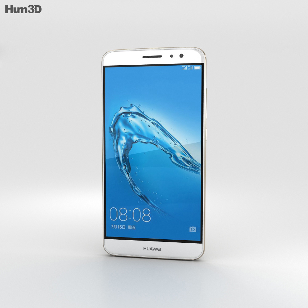 Huawei G9 Plus Champagne 3D model - Download Phones on 3DModels.org