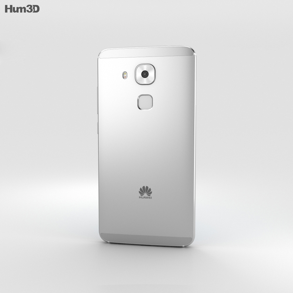 Huawei G9 Plus Silver Modelo 3D - Descargar Teléfonos on 3DModels.org