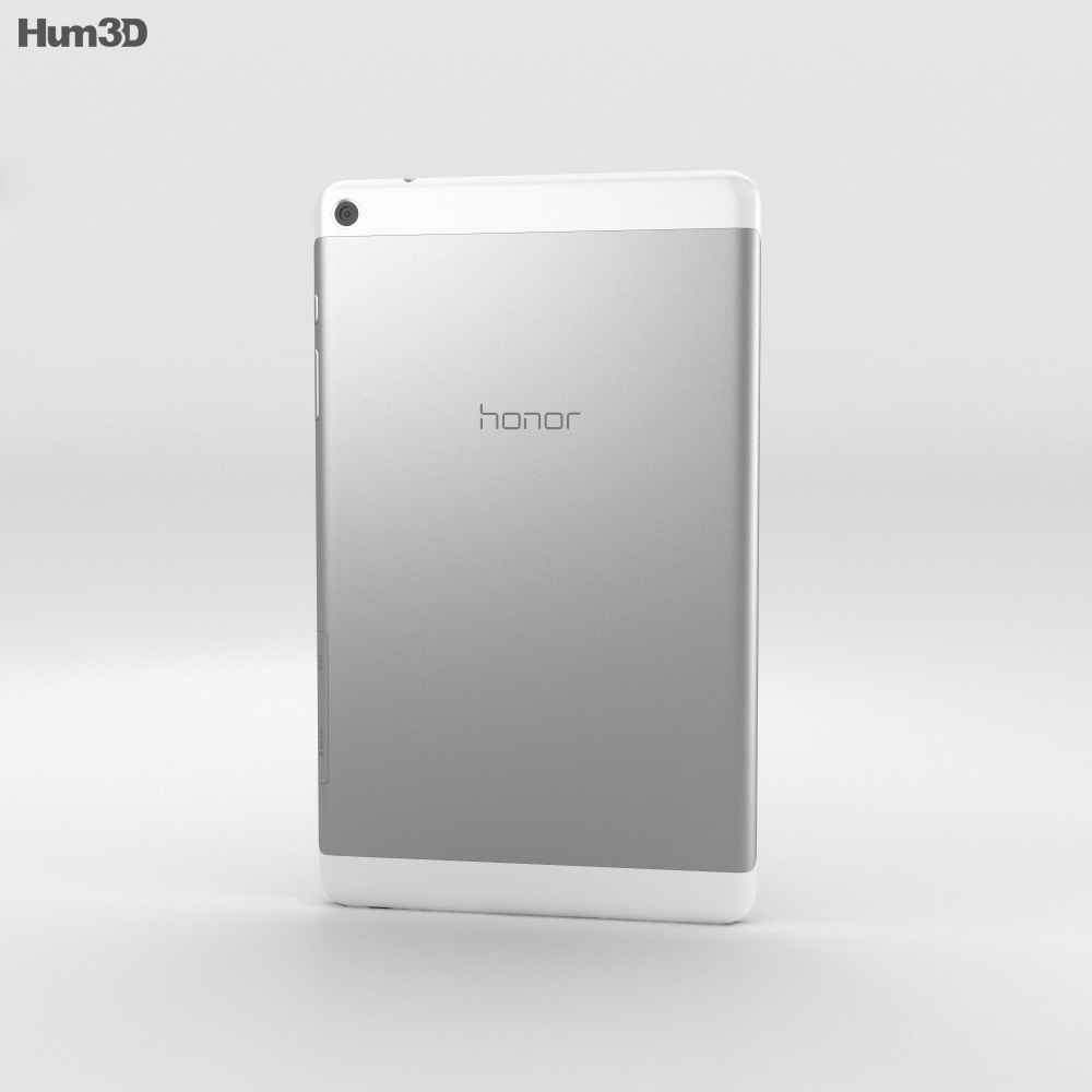 Huawei Honor Tablet White 3D model - Download Tablet on 3DModels.org