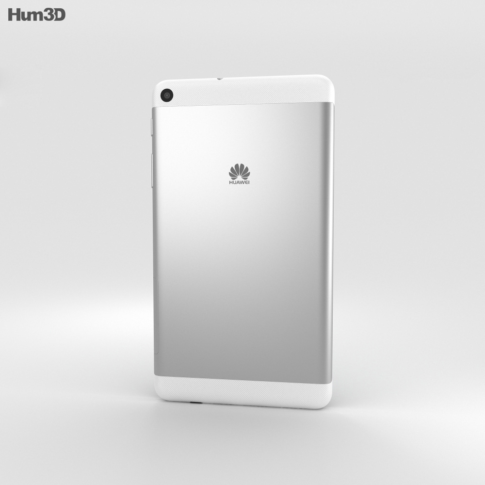 Huawei MediaPad T2 7.0 Silver 3D model - Download Tablet on 3DModels.org