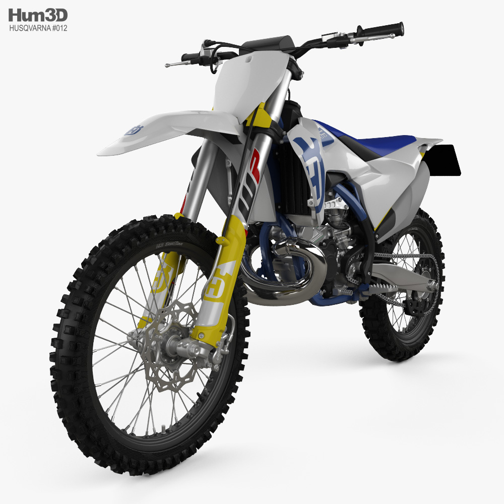 Husqvarna TC 250 2020 3D model - Download Motorcycle on 3DModels.org