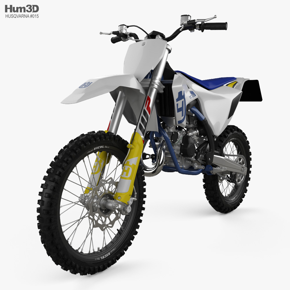 Husqvarna TC 85 2020 3D model - Download Motorcycle on 3DModels.org