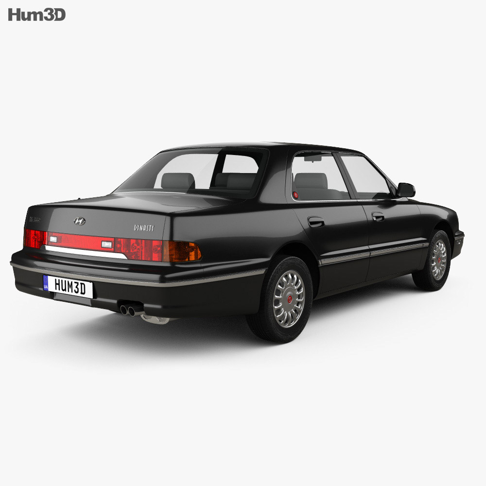 Hyundai Dynasty 2005 3D model - Download Sedan on 3DModels.org
