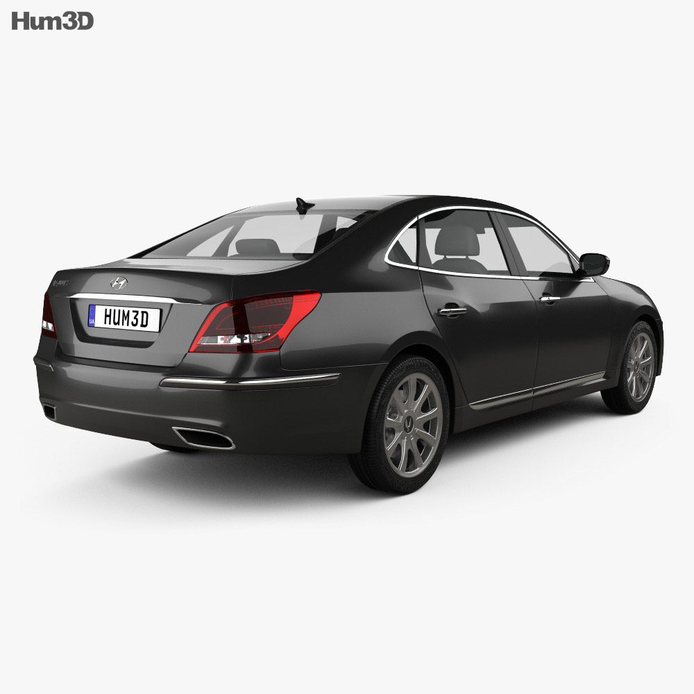 Hyundai Equus (Centennial) 2014 3D model - Download Sedan on 3DModels.org