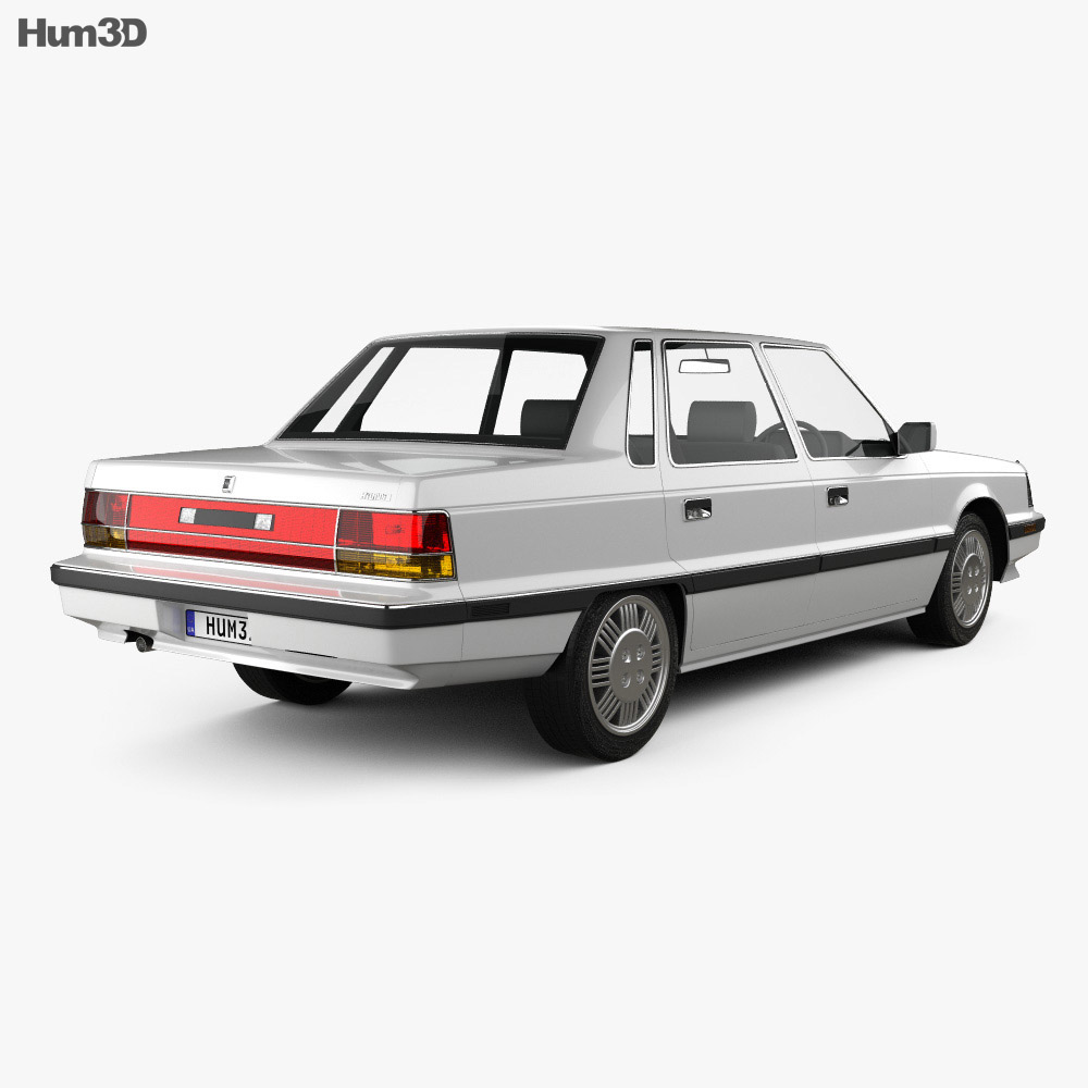 Hyundai Grandeur 1992 3D model - Download Sedan on 3DModels.org