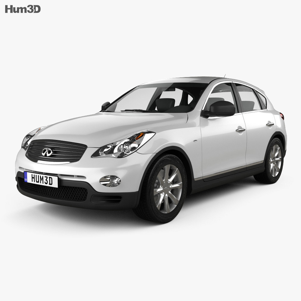 Infiniti QX50 (EX) 2013 3D model - Download Crossover SUV on 3DModels.org