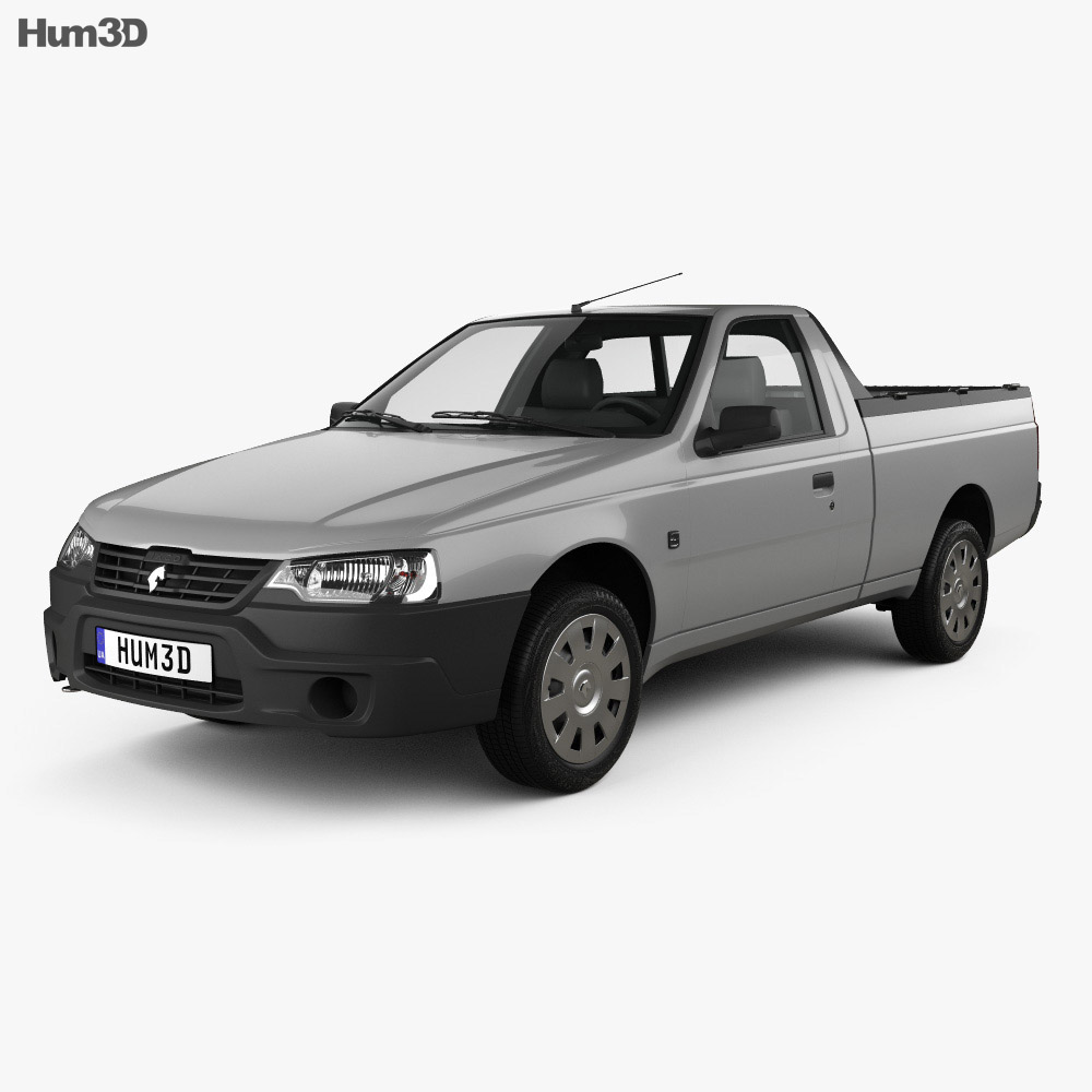 Iran Khodro Arisun 2019 3D model - Download Pickup on 3DModels.org