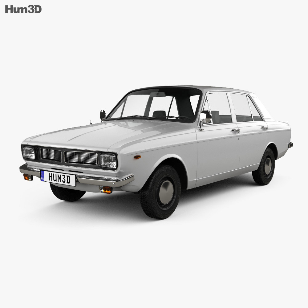 Iran Khodro Paykan 1967 3D model - Download Sedan on 3DModels.org