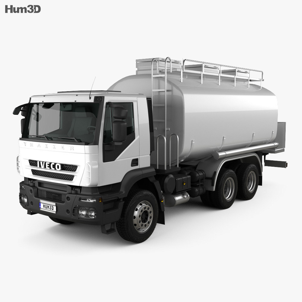 Iveco Trakker Fuel Tank Truck 2014 3D model - Download Truck on ...