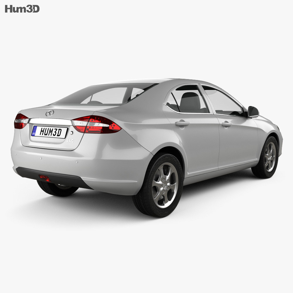 JAC Heyue 2014 3D model - Download Sedan on 3DModels.org