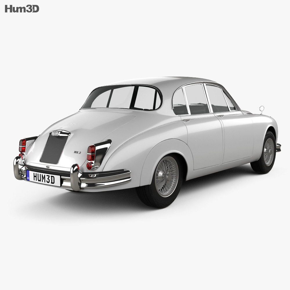 Jaguar Mark 2 1959-1967 3D model - Download Sedan on 3DModels.org