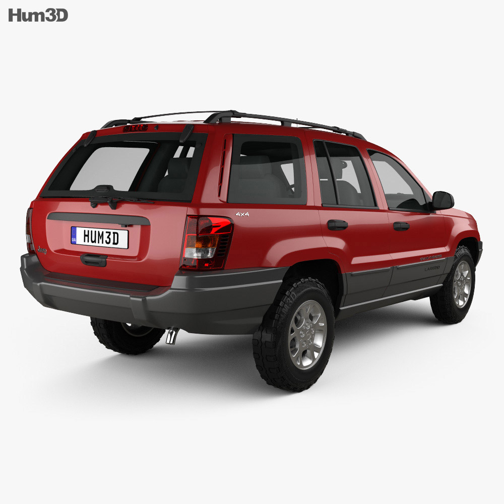 Jeep Grand Cherokee (WJ) 2004 3D model - Download Crossover SUV on ...