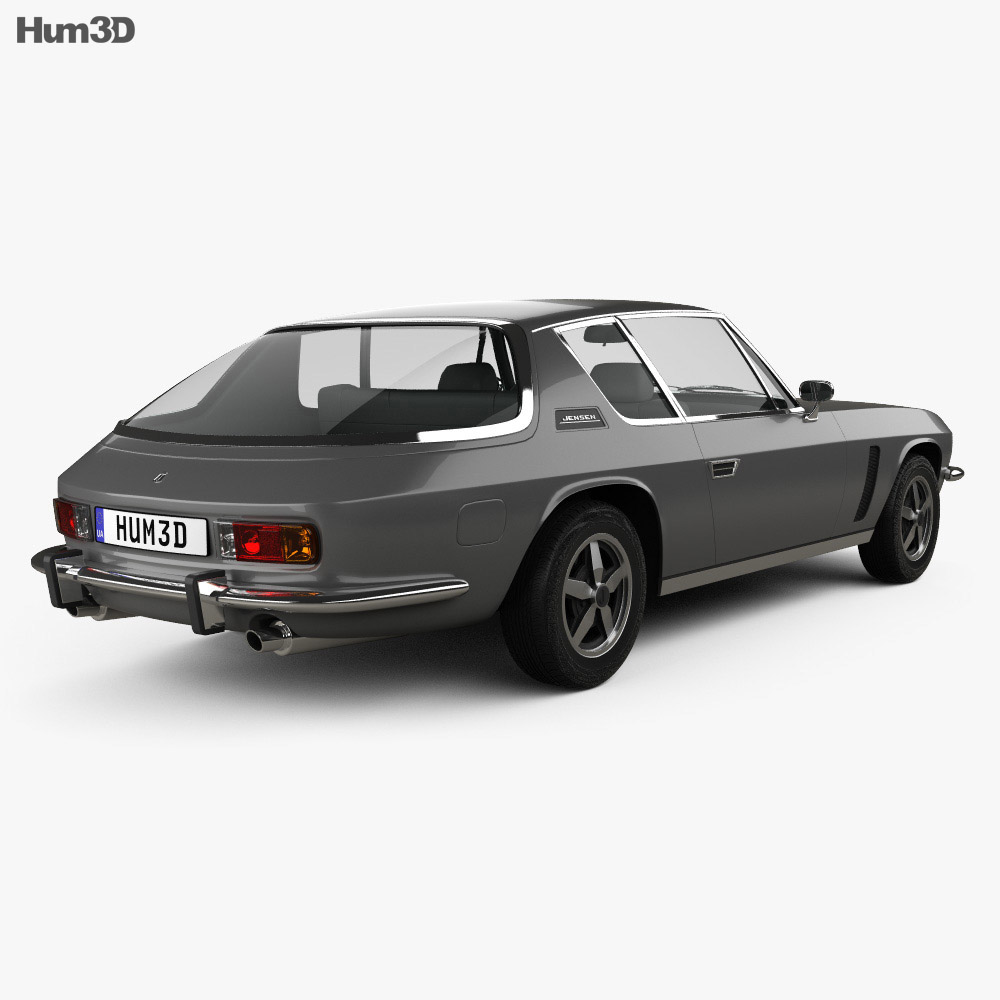 Jensen Interceptor 1969 Modelo 3D - Descargar Hatchback on 3DModels.org