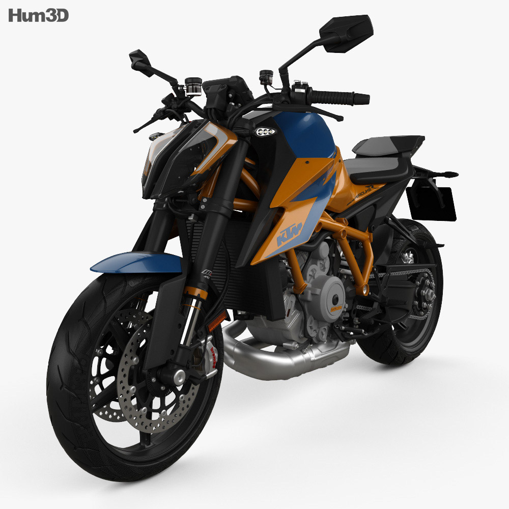KTM 1290 Super Duke R 2020 3D model - Download Motorcycle on 3DModels.org