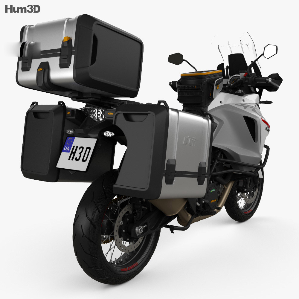 KTM 1290 Super Adventure 2015 3D model - Download Motorcycle on ...