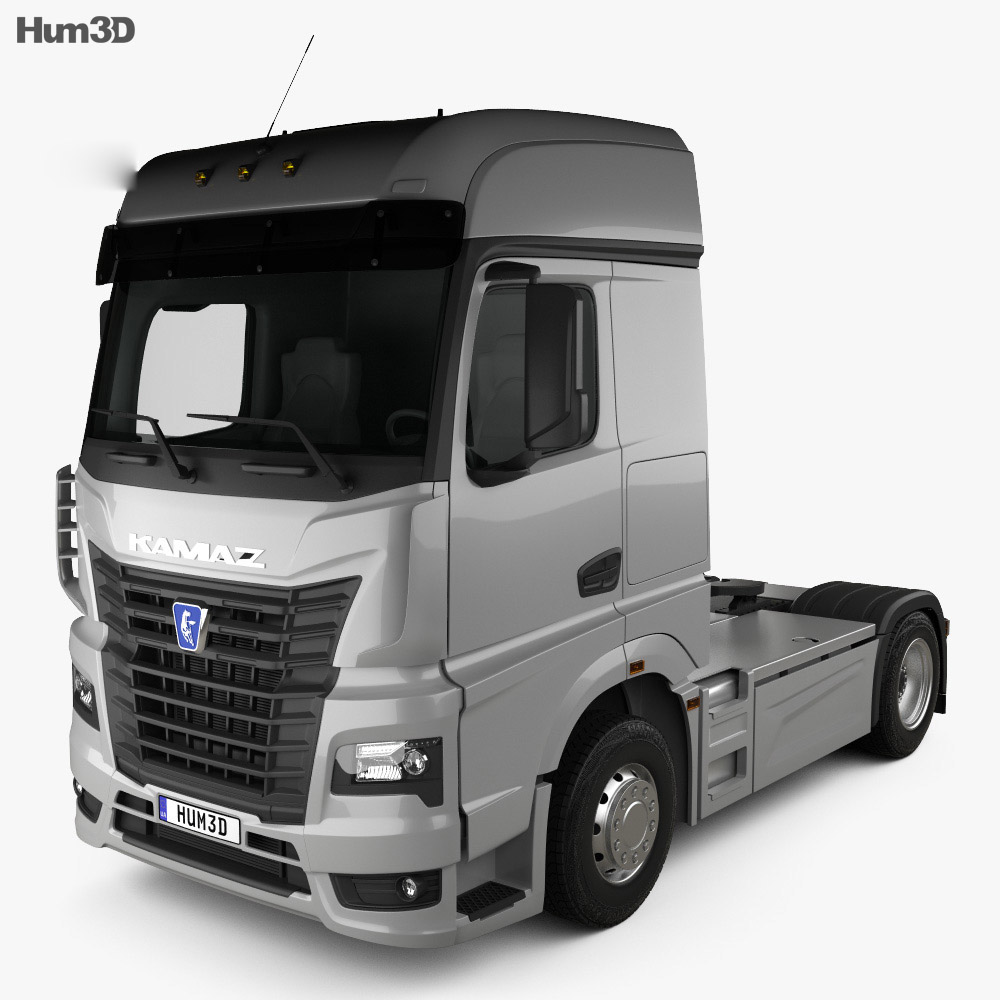 KamAZ 54901 Tractor Truck 2021 3D model - Download Truck on 3DModels.org