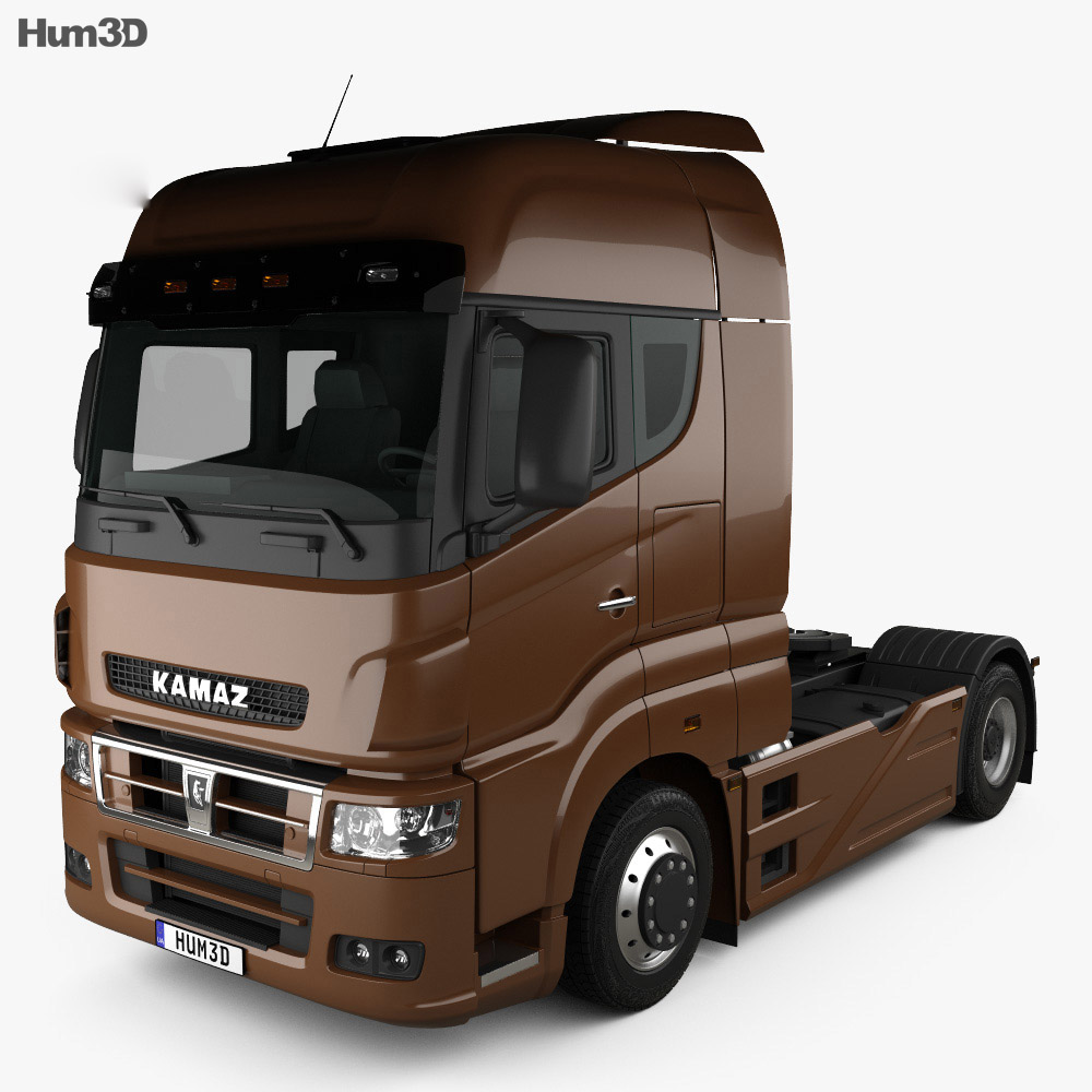 KamAZ 5490 S5 Tractor Truck 2019 3D model - Download Truck on 3DModels.org