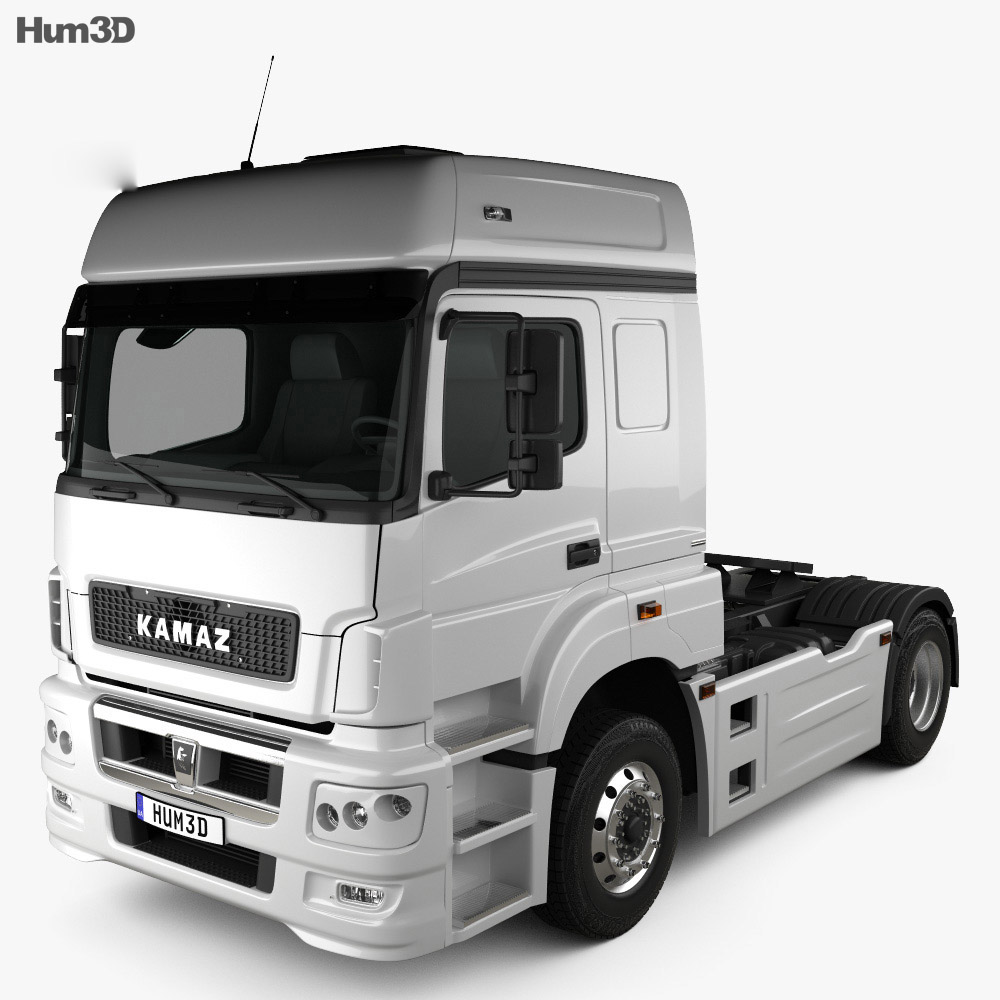 KamAZ 5490 T5 Tractor Truck 2019 3D model - Download Truck on 3DModels.org