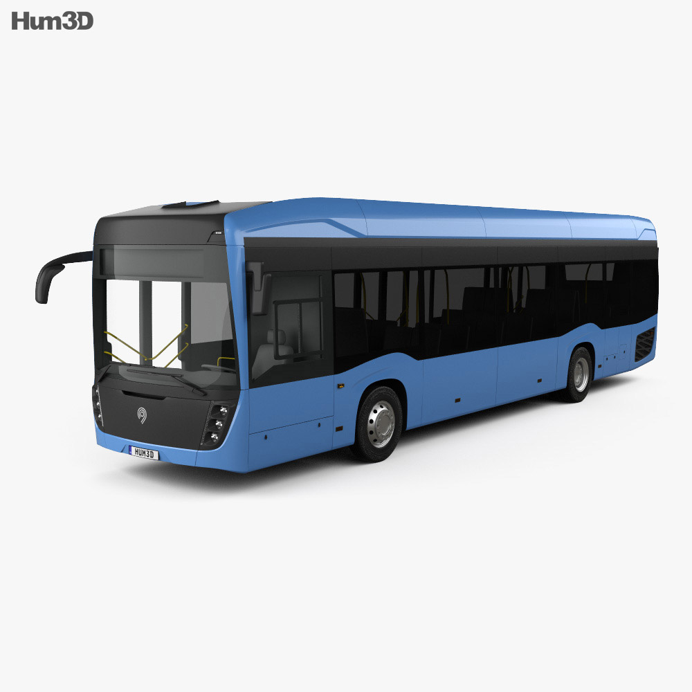 KamAZ 6282 bus 2018 3D model - Download Bus on 3DModels.org