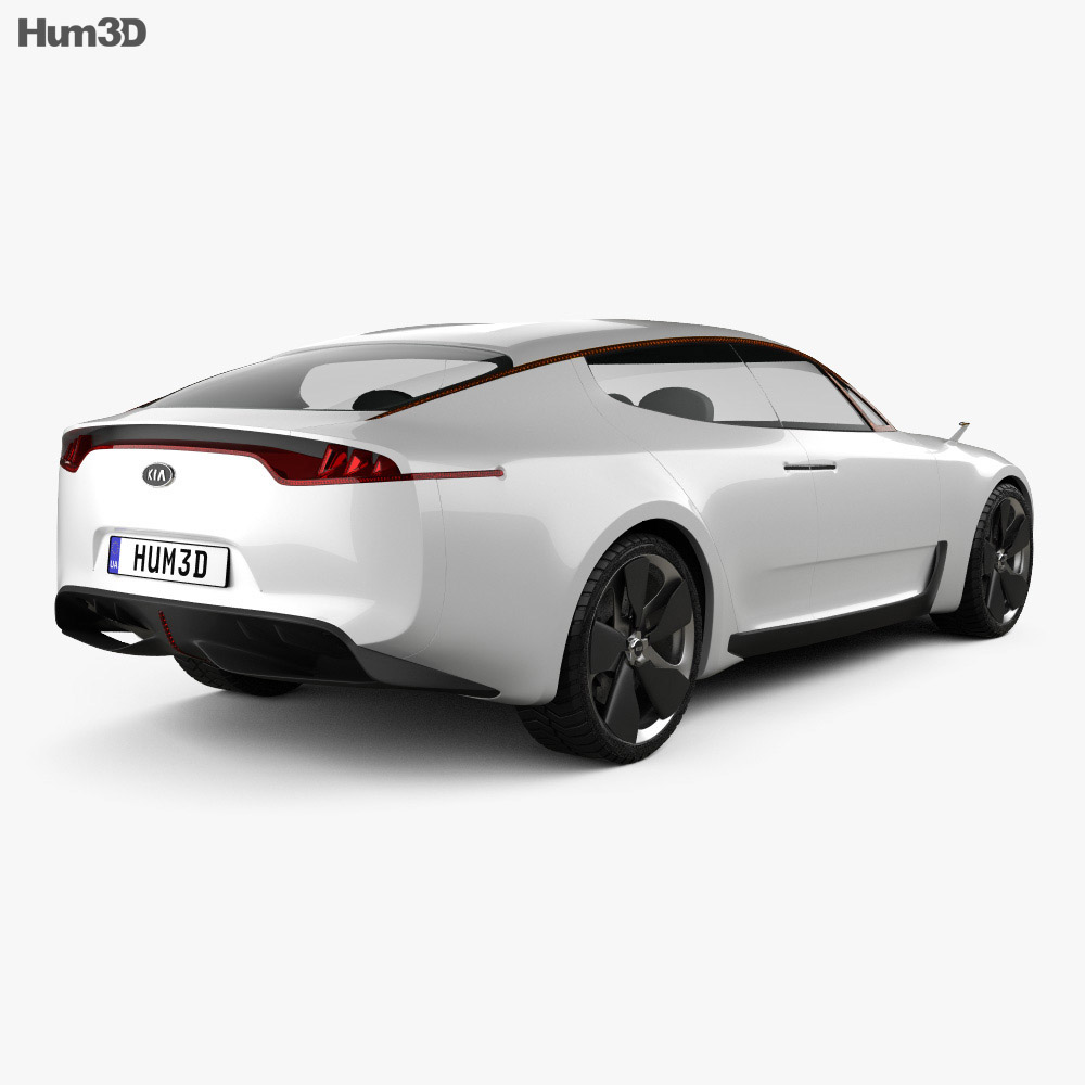 Kia GT 2011 3D model - Download Sedan on 3DModels.org
