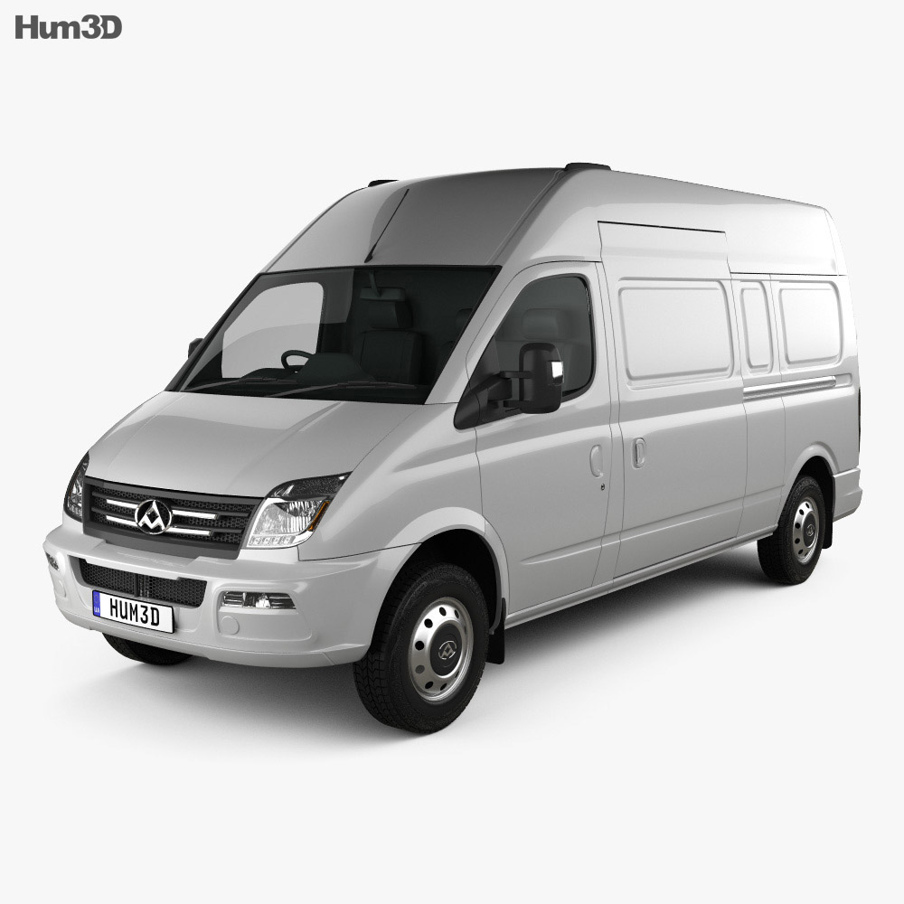 LDV V80 (Maxus) L2H3 2017 3D model - Download Van on 3DModels.org