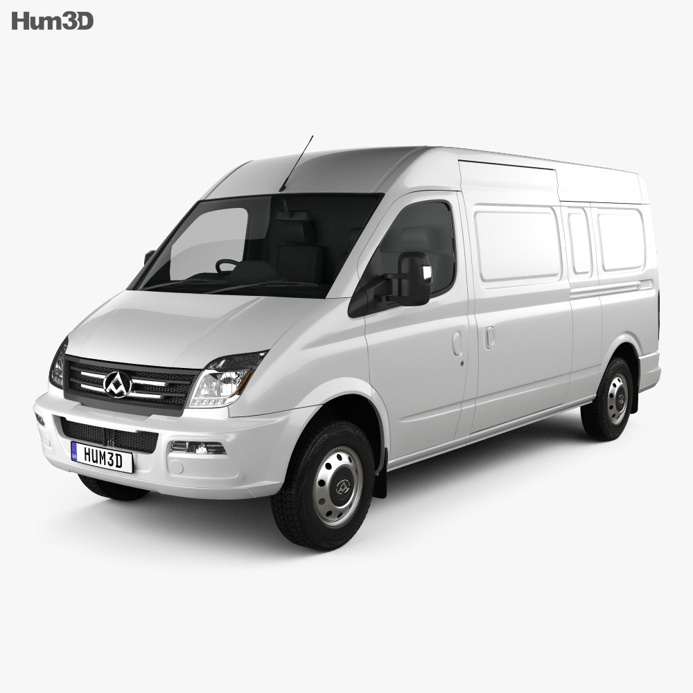 LDV V80 L2H2 Panel Van 2017 3D model - Download Van on 3DModels.org
