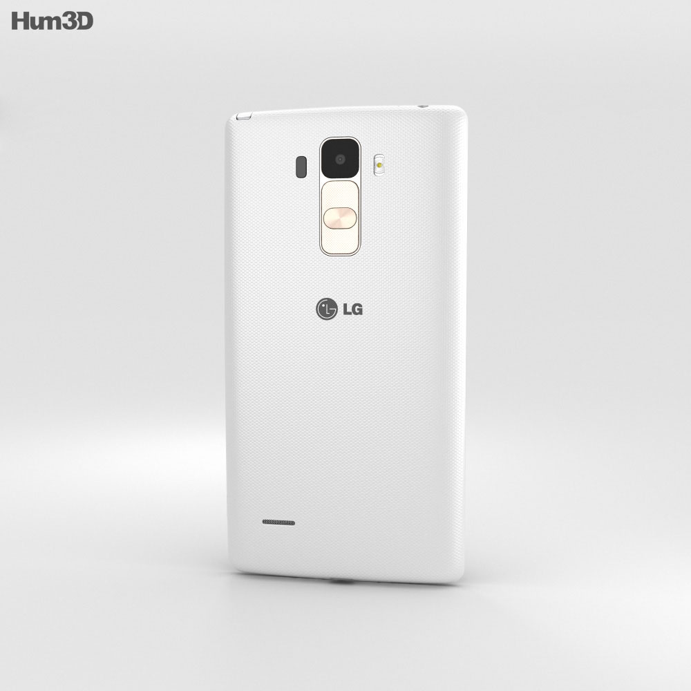 LG G Stylo White 3D model - Download Phones on 3DModels.org