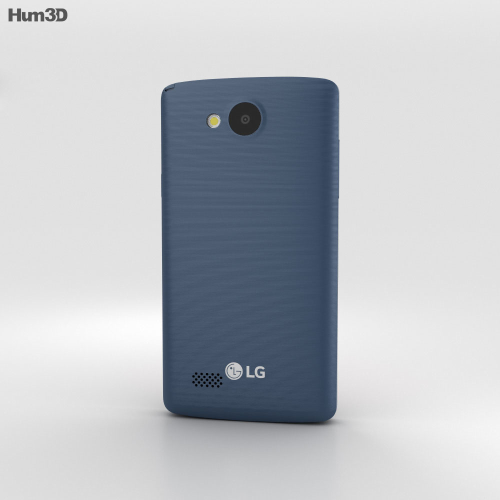 LG Joy Blue 3D model - Download Phones on 3DModels.org
