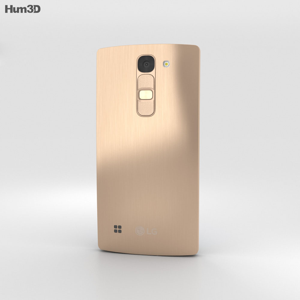 LG Spirit Gold 3D model - Download Phones on 3DModels.org
