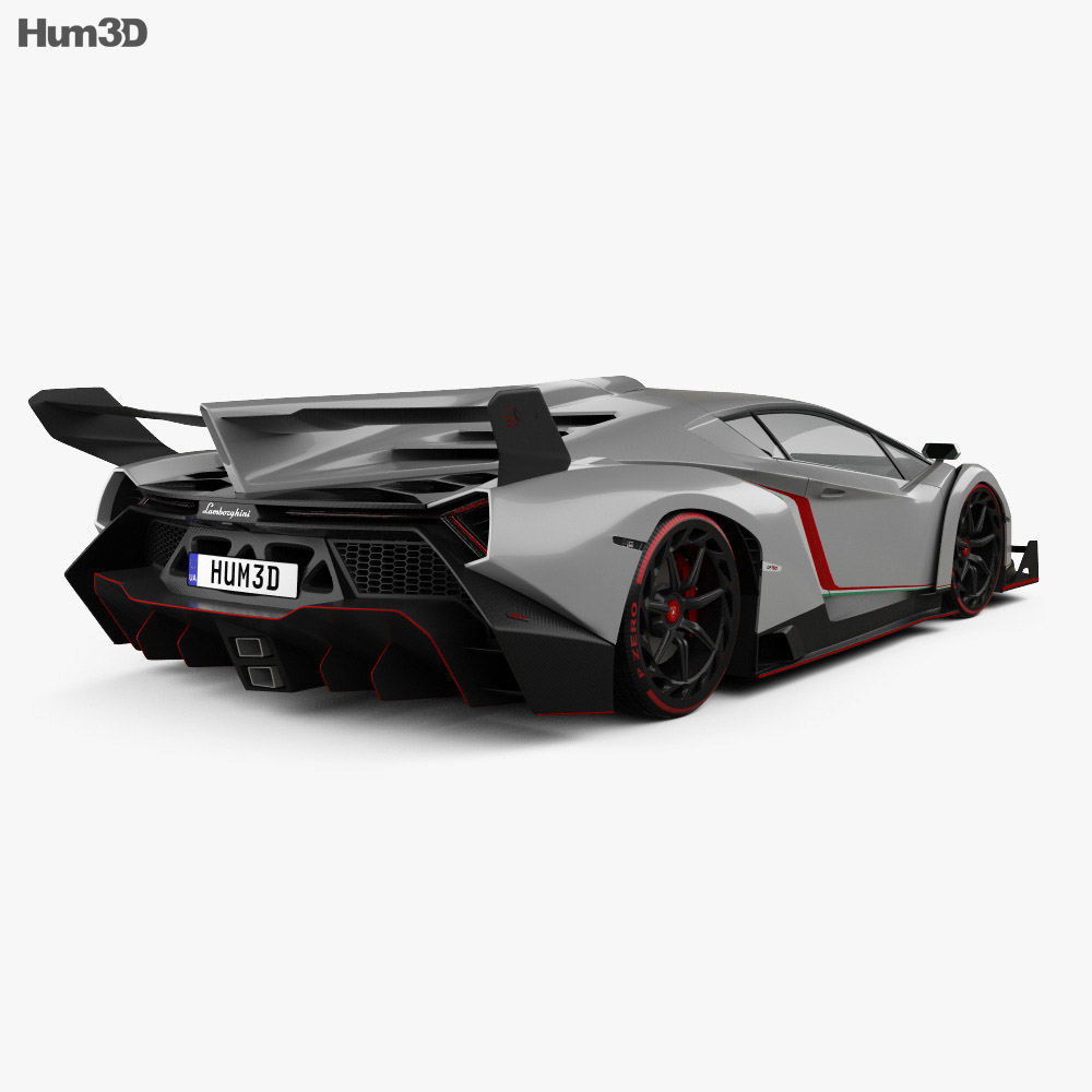 Lamborghini Veneno 2013 3D model - Download Sports car on 3DModels.org