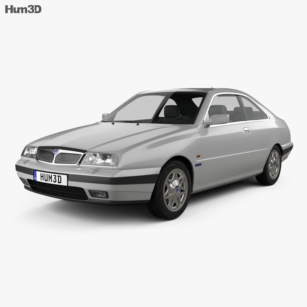 Lancia Kappa coupe 2000 3D model - Download Sports car on 3DModels.org