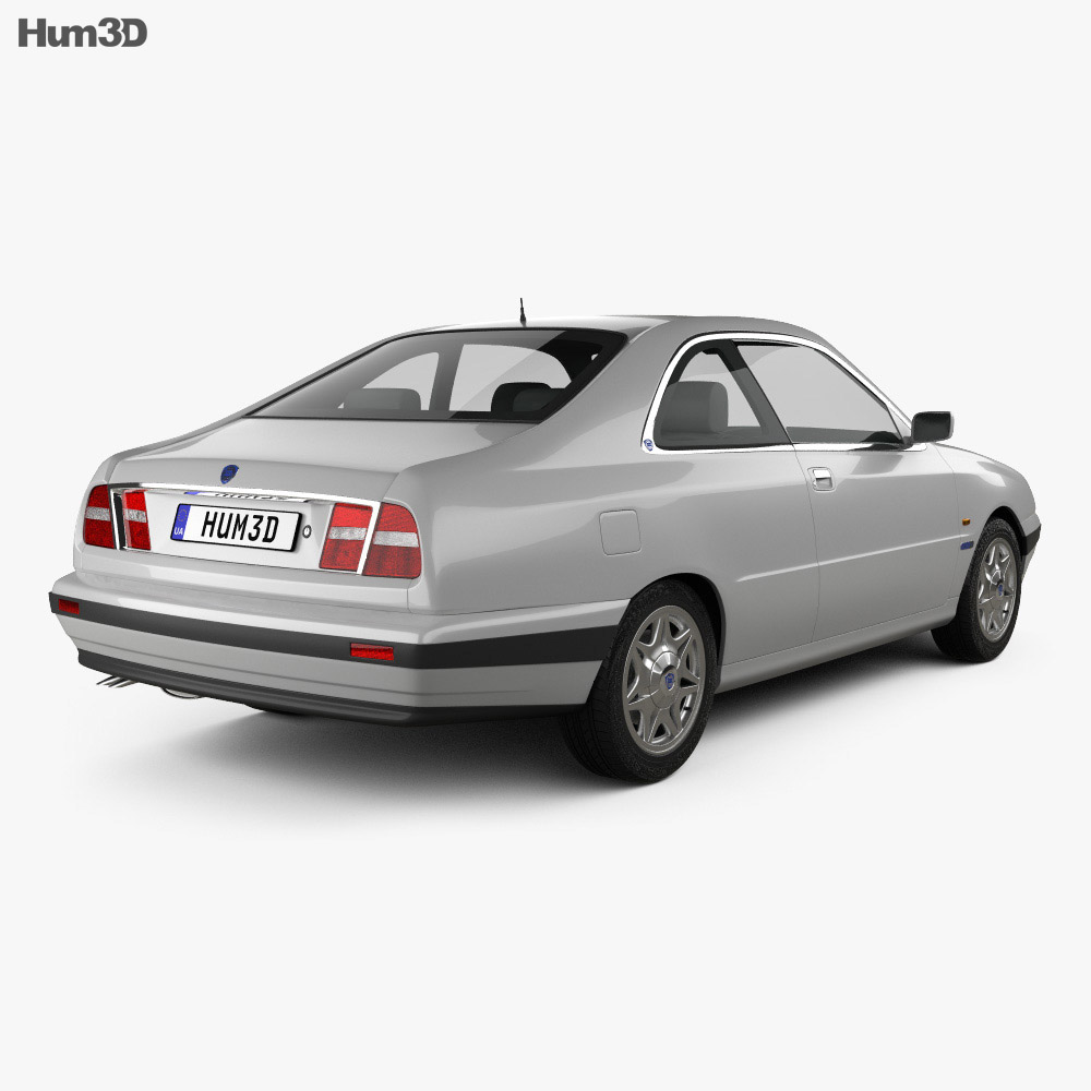 Lancia Kappa coupe 2000 3D model - Download Sports car on 3DModels.org