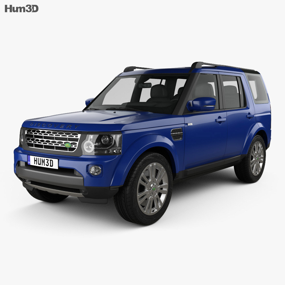 Land Rover Discovery 2017 3D model - Download Crossover SUV on 3DModels.org