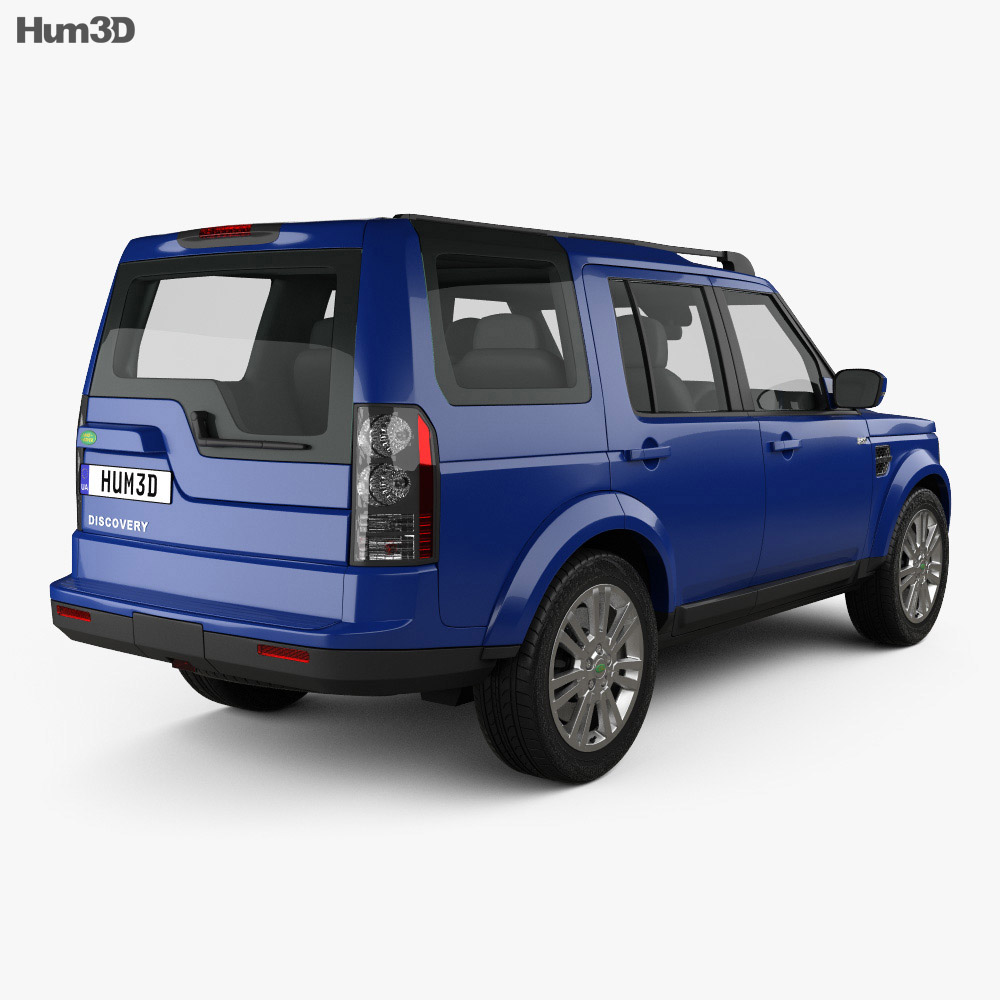 Land Rover Discovery 2017 3D model - Download Crossover SUV on 3DModels.org