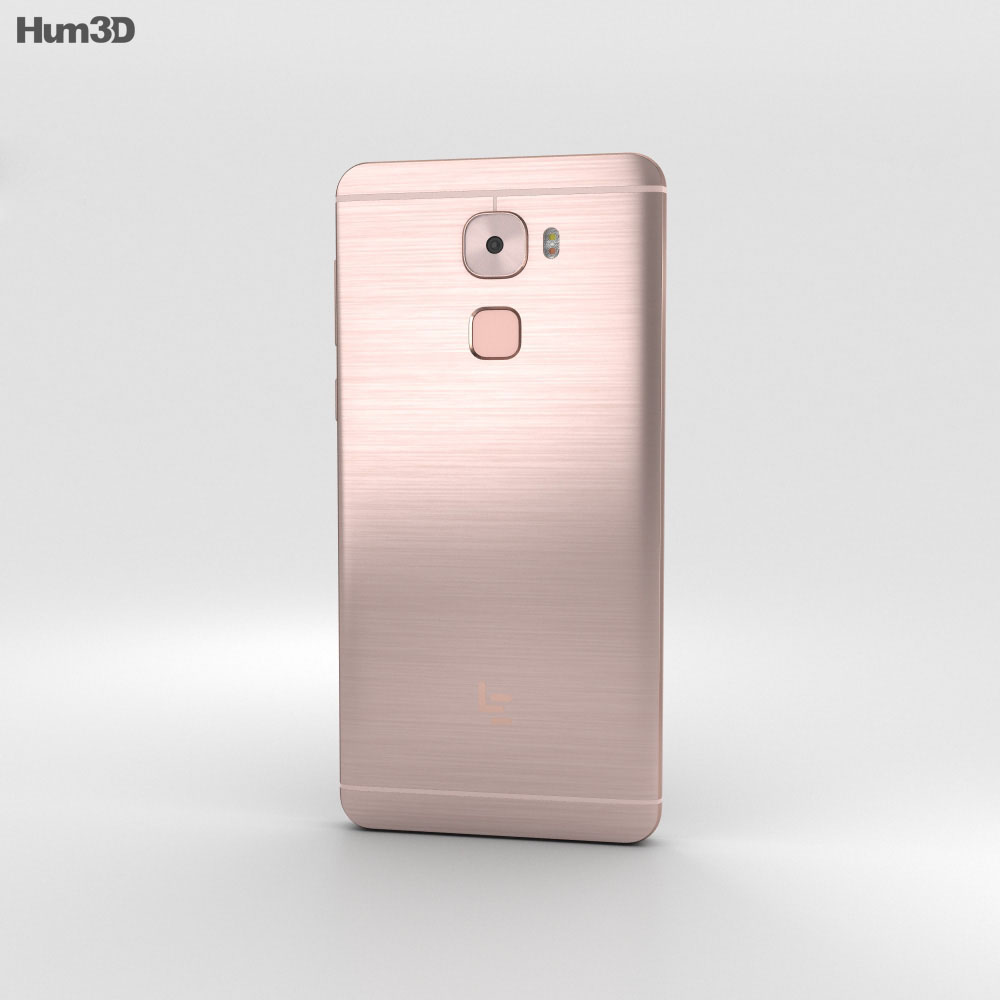 LeEco Le Pro 3 Rose Gold 3D model - Download Phones on 3DModels.org