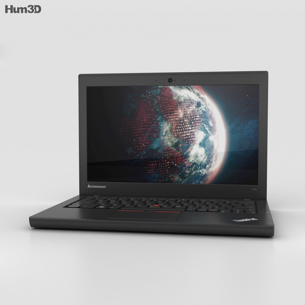 Lenovo ThinkPad X250 Modelo 3D - Descargar Ordenador portátil on ...