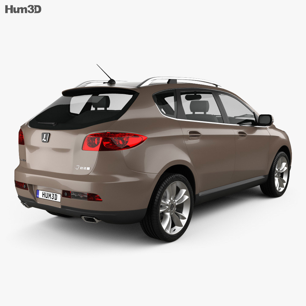 Luxgen 7 SUV 2015 3D model - Download Crossover SUV on 3DModels.org