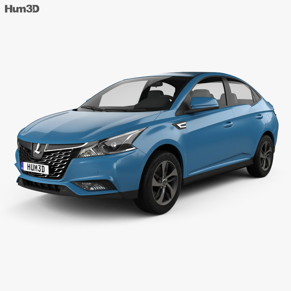 Luxgen S3 2019 3D model - Download Sedan on 3DModels.org