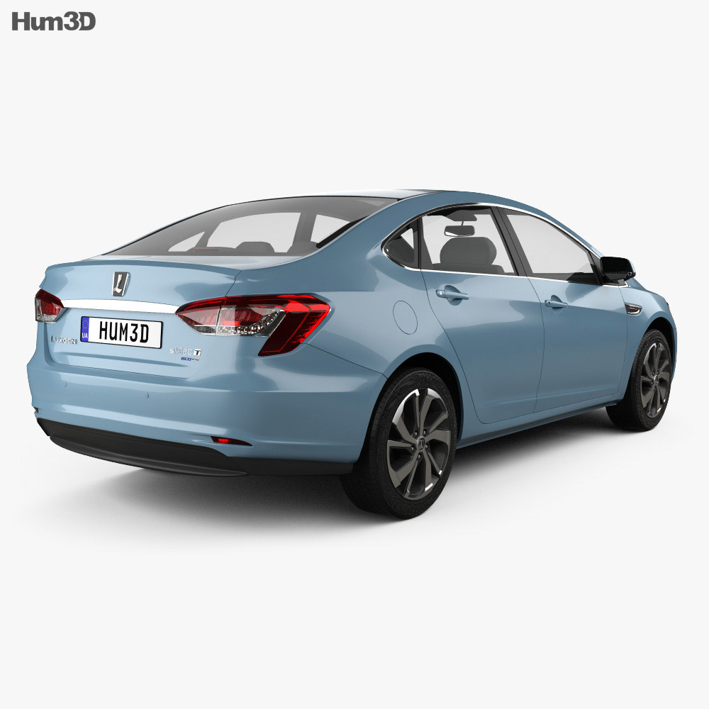 Luxgen S5 Turbo Eco Hyper 2018 3D model - Download Sedan on 3DModels.org