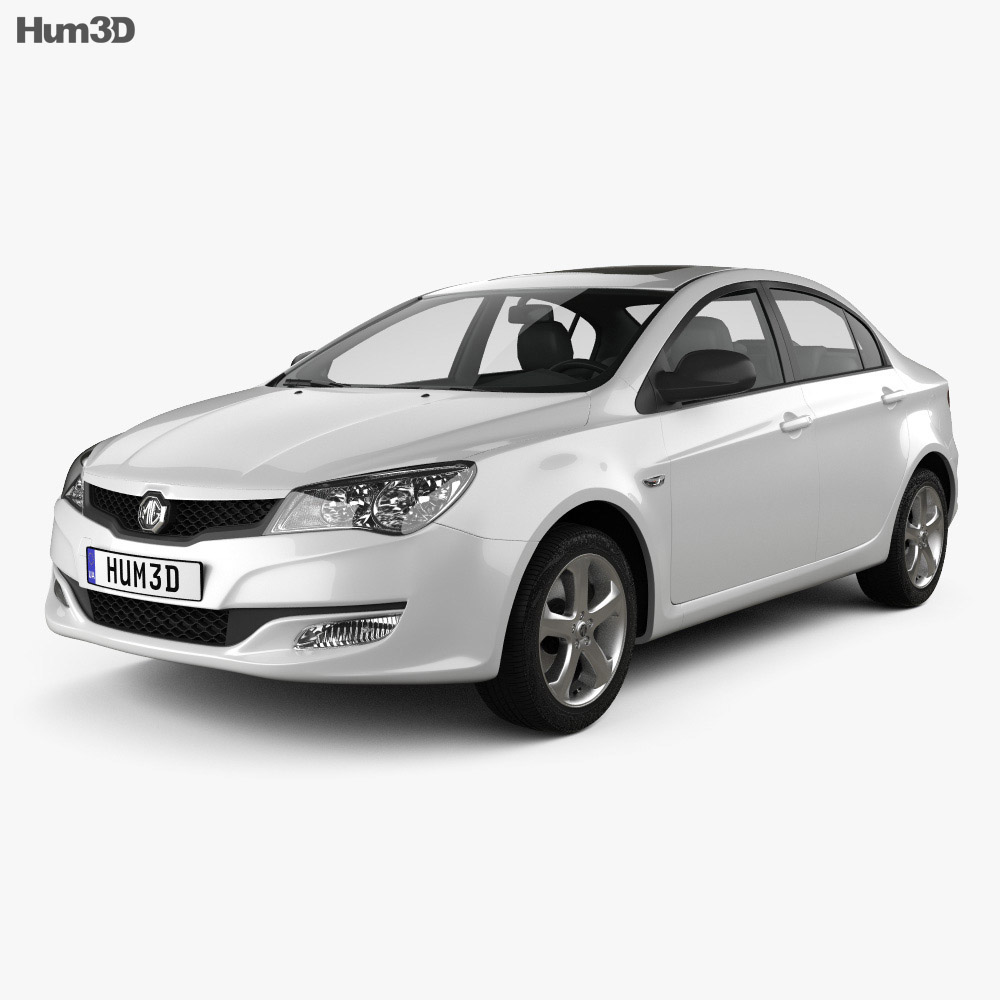 MG 350 2015 3D model - Download Sedan on 3DModels.org