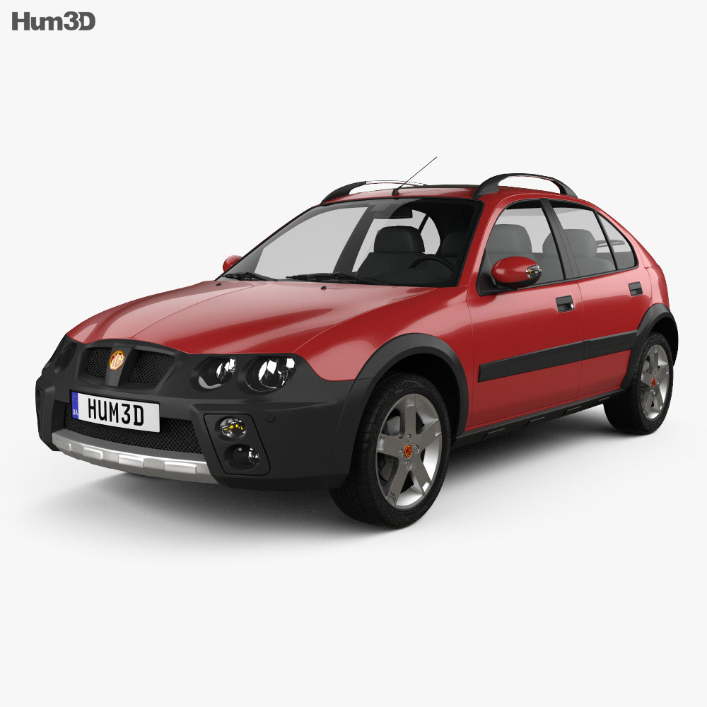 MG 3 SW 2011 3D model - Download Hatchback on 3DModels.org