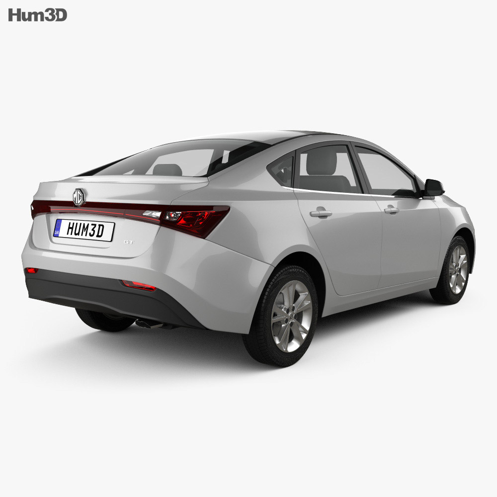 MG GT 2018 3D model - Download Sedan on 3DModels.org
