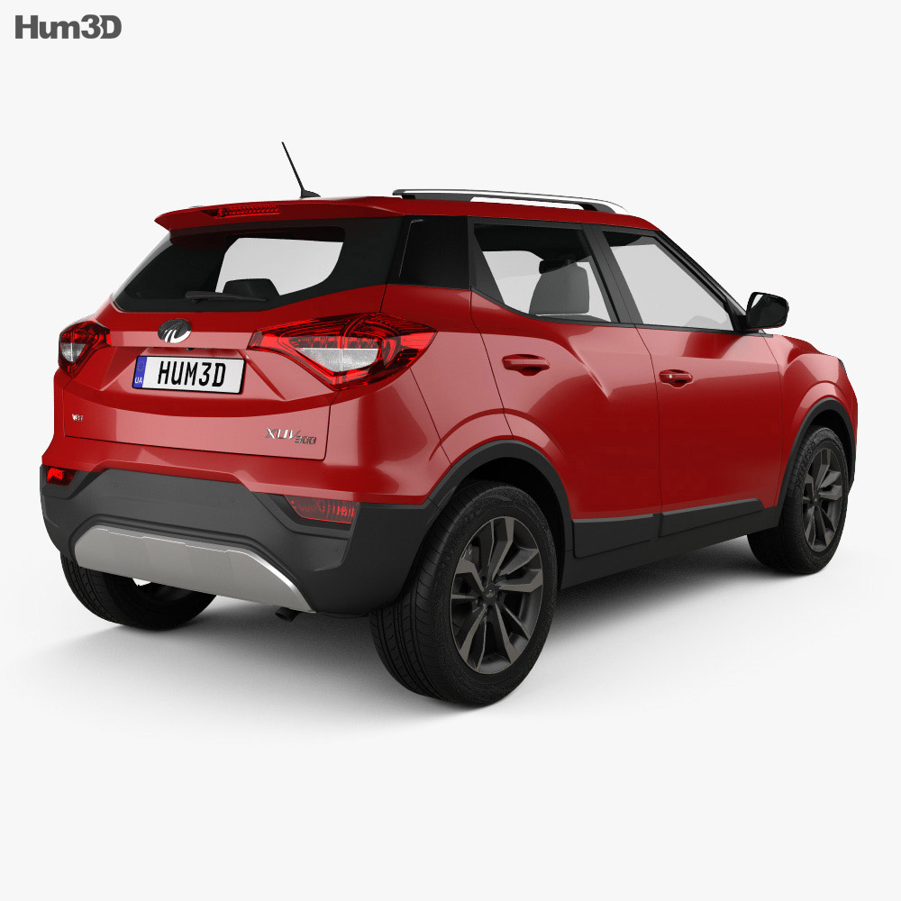 Mahindra XUV300 2022 3D модель - Скачать Crossover SUV на 3DModels.org