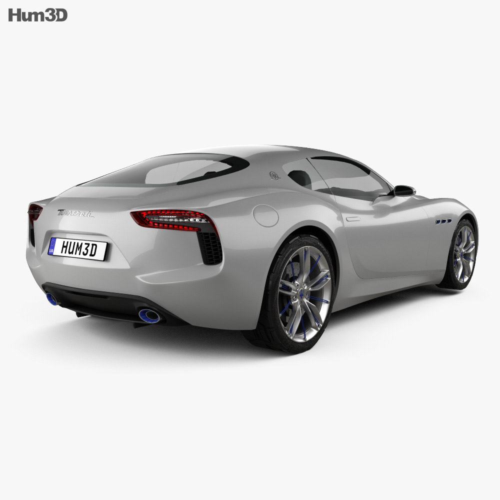 Maserati Alfieri 2015 3D model - Download Sports car on 3DModels.org