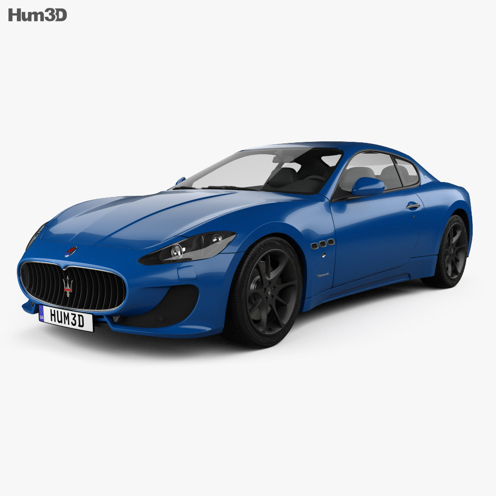 Maserati GranTurismo Sport 2016 3D model - Download Sports car on ...