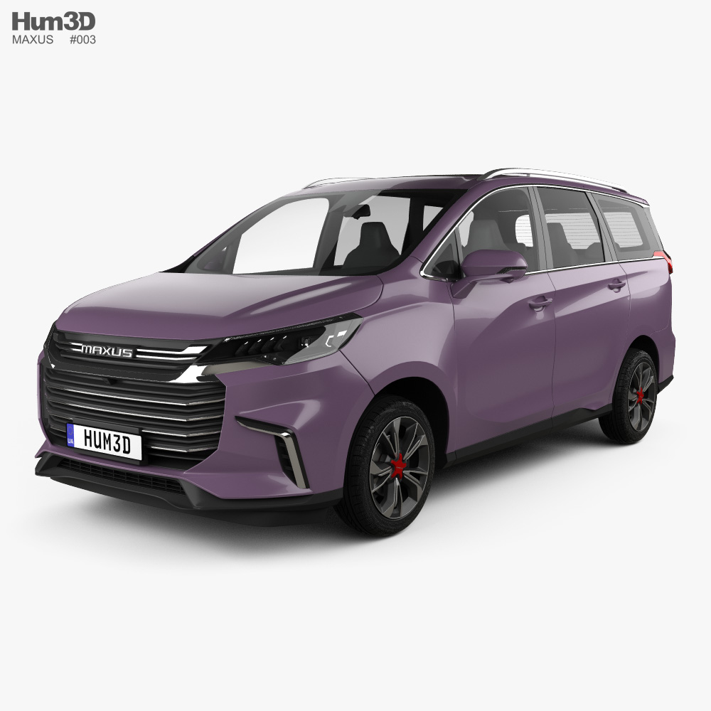 Maxus G50 2022 3D model - Download Van on 3DModels.org