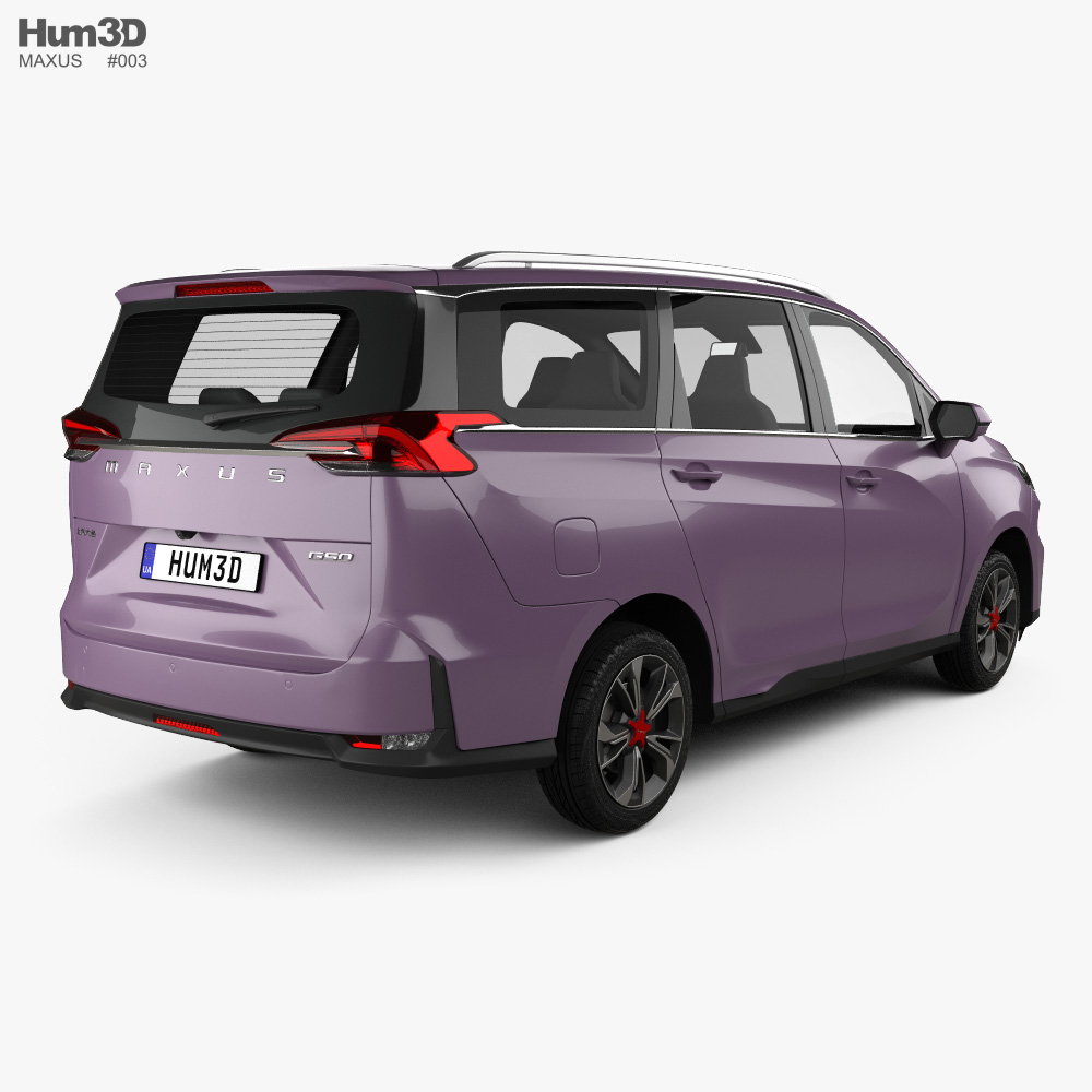 Maxus G50 2022 3D model - Download Van on 3DModels.org
