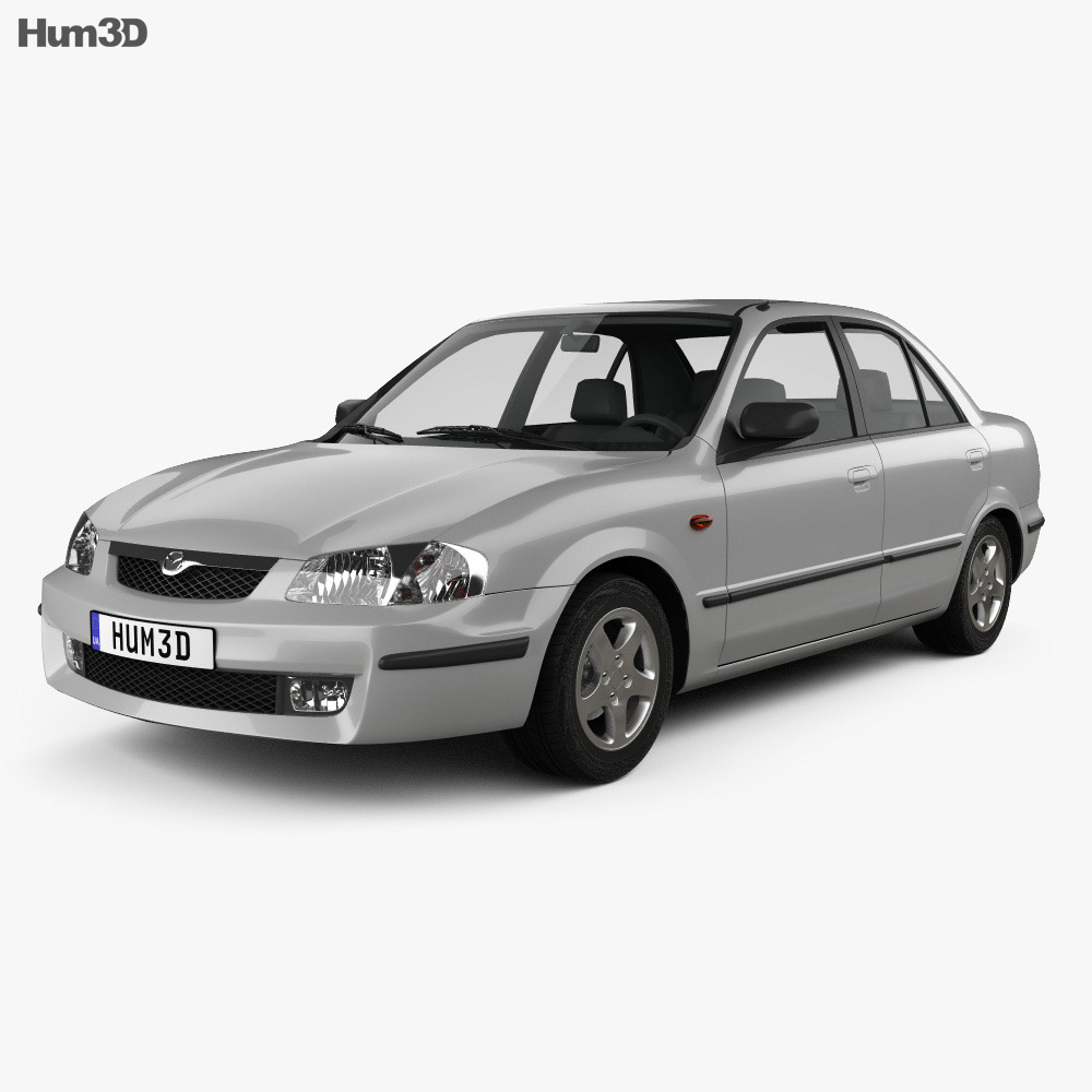 Mazda 323 (Familia) 2003 3D模型 - 下载 Sedan on 3DModels.org