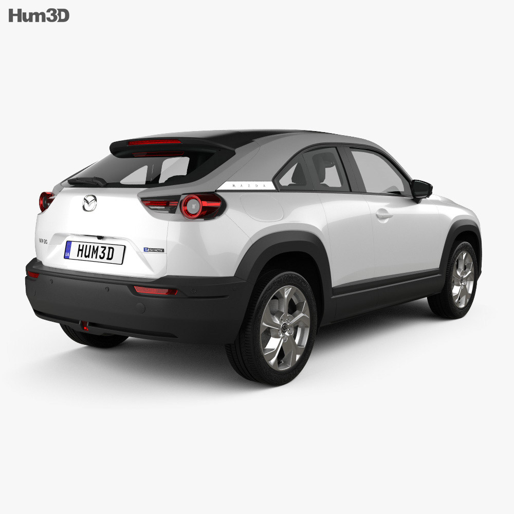 Mazda MX-30 2023 3D model - Download Sports car on 3DModels.org